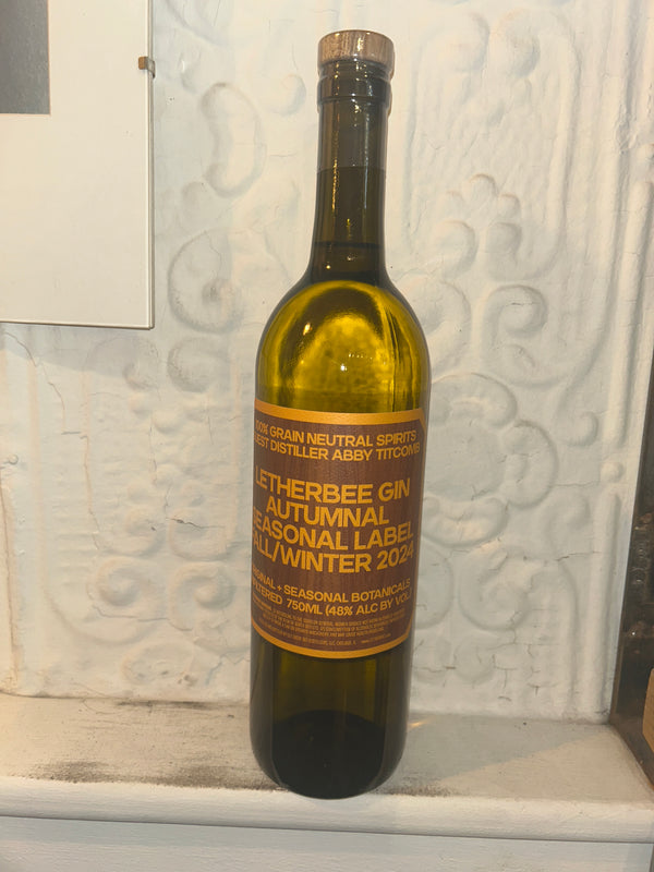 Autumnal Gin, Letherbee 2024 (Chicago, Illinois)