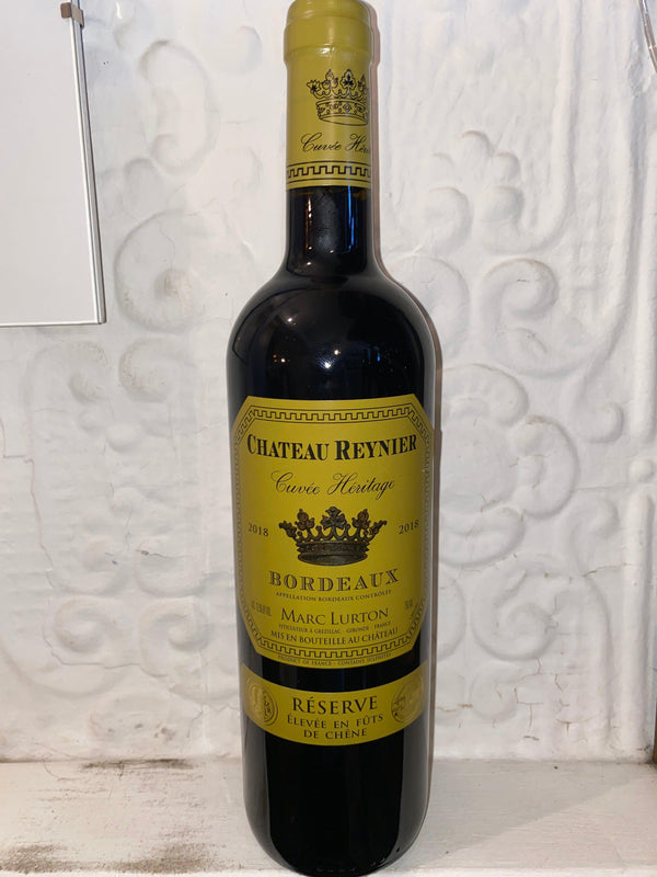 Cuvee Heritage, Chateau Reynier 2018 (Bordeaux, France)
