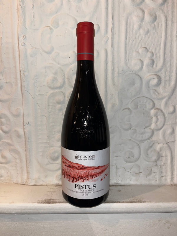 Etna Rosso "Pistus", I Custodi 2022 (Sicily, Italy)
