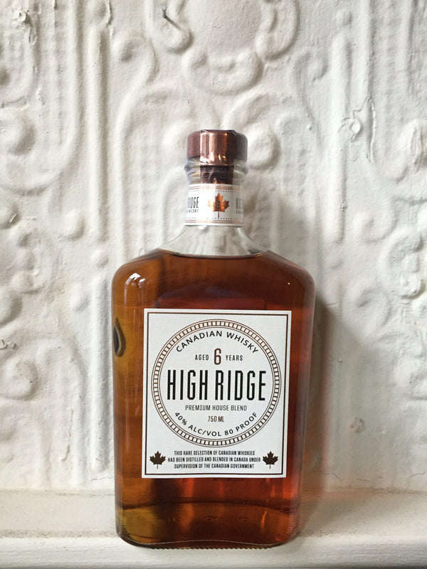 High Ridge 6 Year Old Canadian Whiskey (Canada)