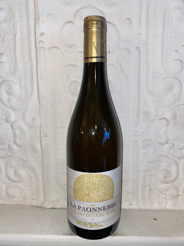 Le Blanc de la Jacquerie, La Paonnerie 2018 (Loire Valley, France)
